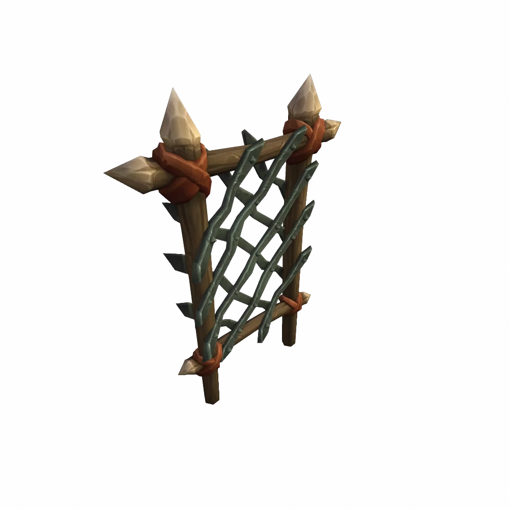 Jagged Orgrimmar Trellis - [Decor] - World of Warcraft