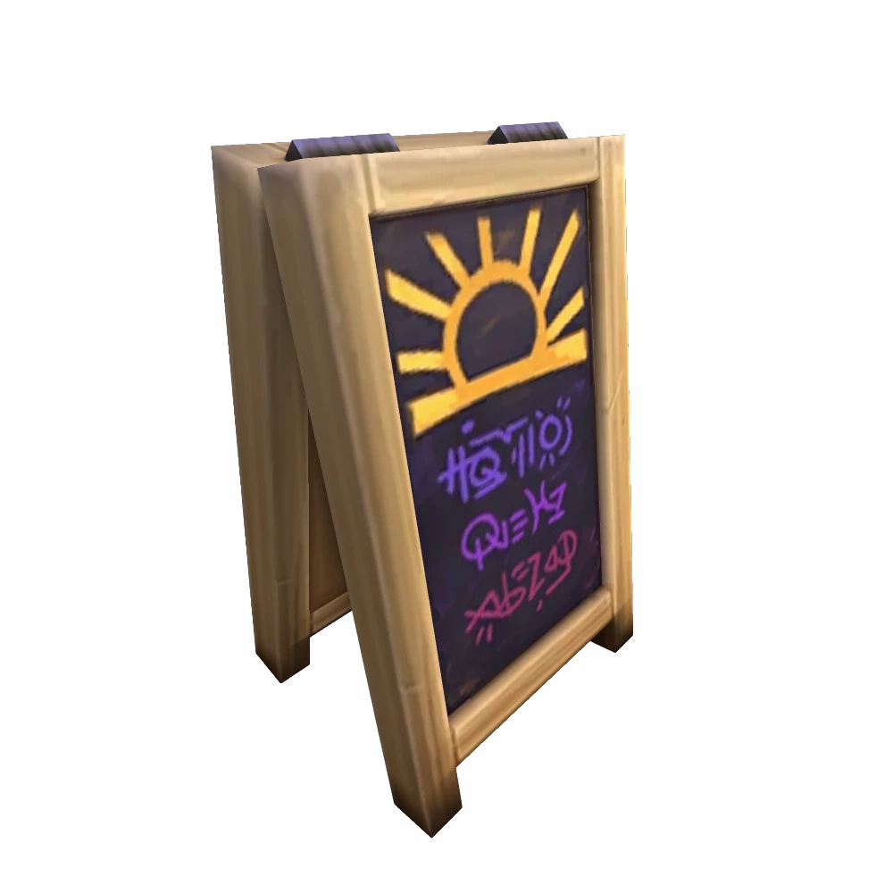 Legerdemain Lounge Sign Board - Decor - World of Warcraft
