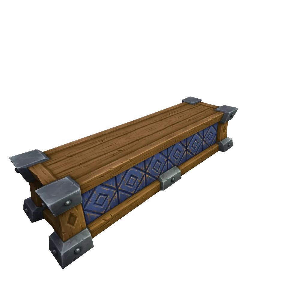 Carved Wooden Bar Table - Decor - 11.2.7 PTR