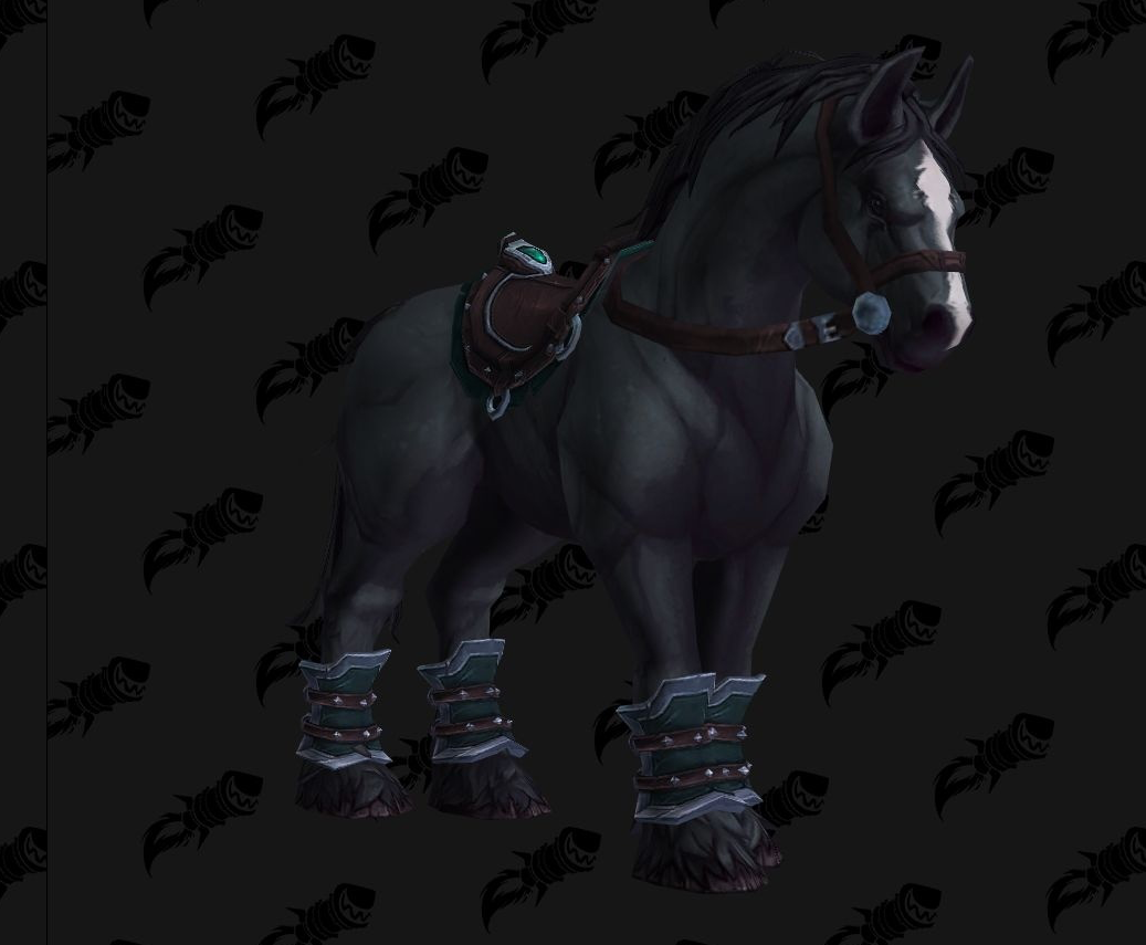 Reins of the Smoky Charger - Battle for Azeroth Reputation Mount ...