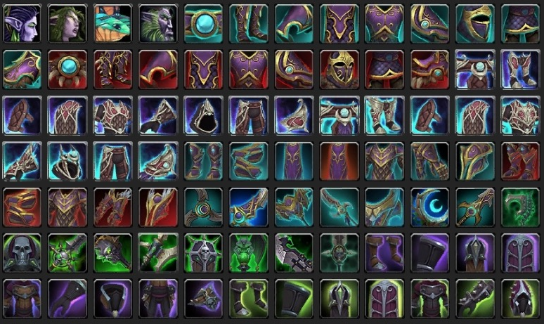 Patch 8.1 PTR 27826 Icons - Night Elf and Forsaken Warfronts, Zuldazar ...