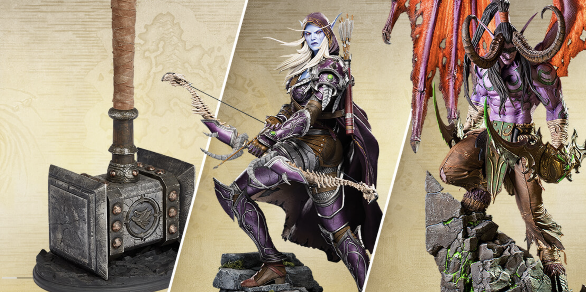 Blizzard Shop Cyber Monday - Warcraft Statues $75 Off, New Alliance and ...