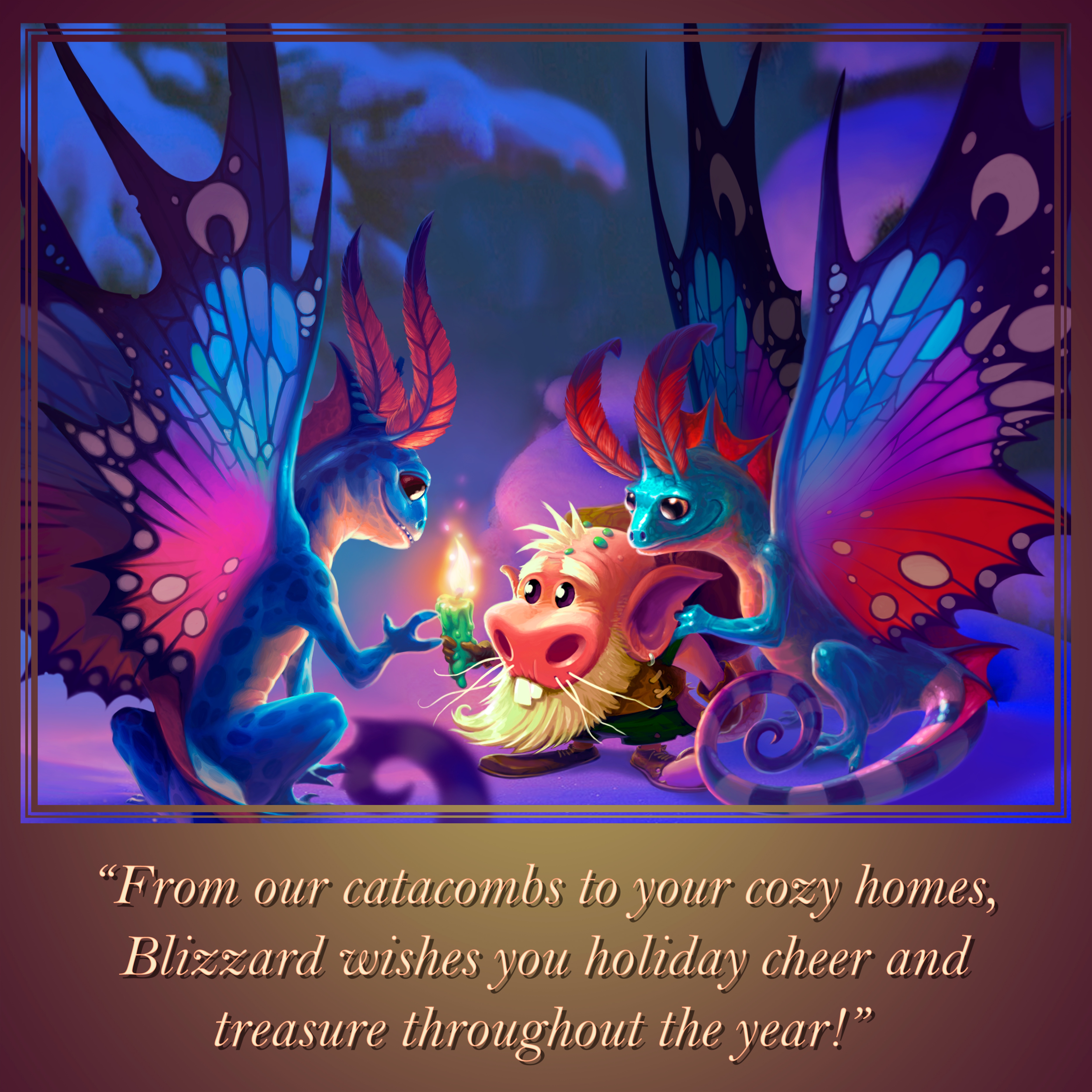Happy Holidays from Blizzard Entertainment - Holiday Card and Worlds ...