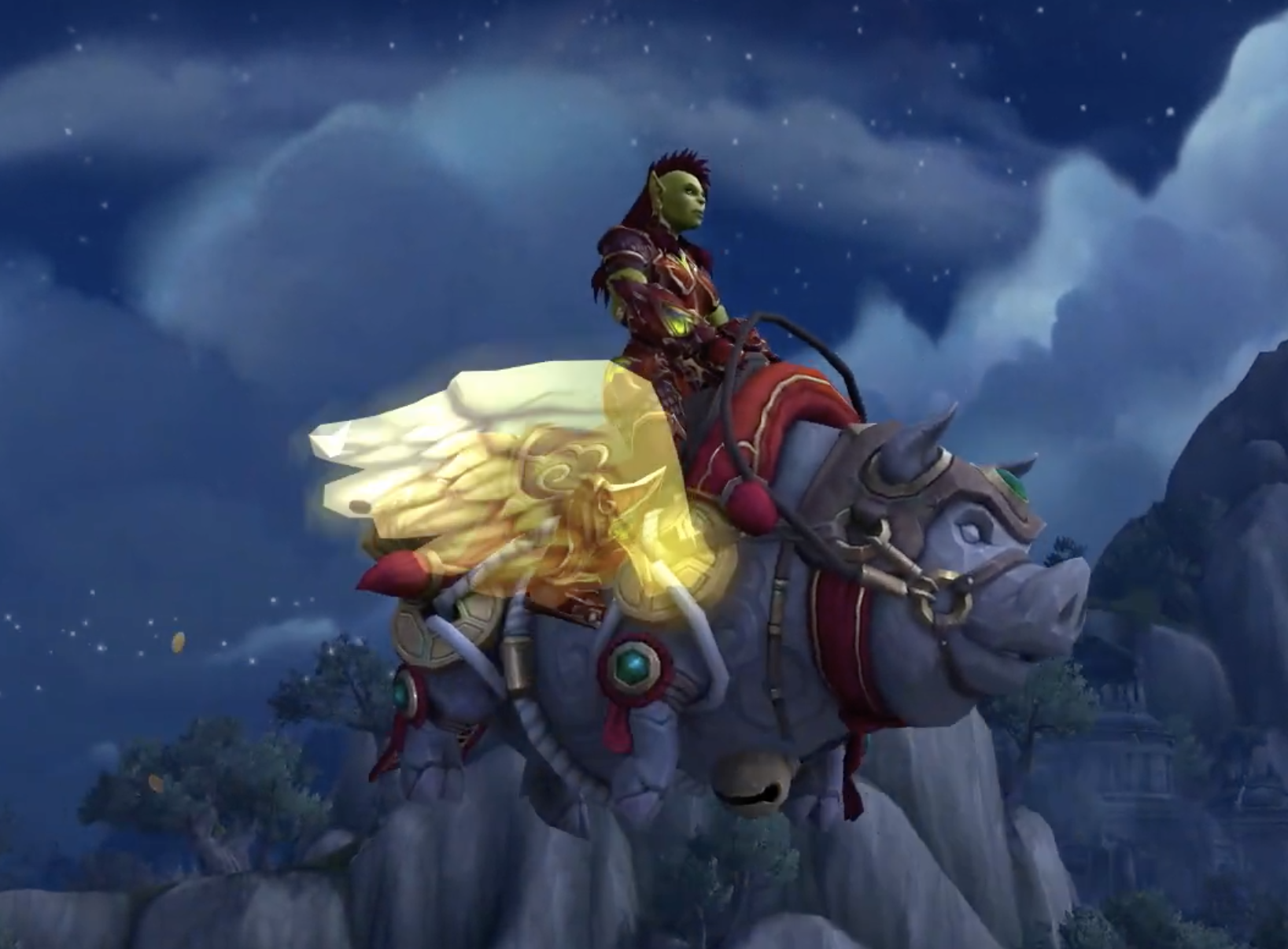 Hogrus, Swine of Good Fortune Mount Now For Sale on Blizzard In-Game ...