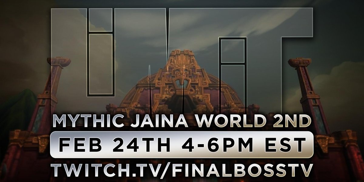 FinalBossTV World Second Dazar'alor Interview with Limit Thdlock, Atlas ...