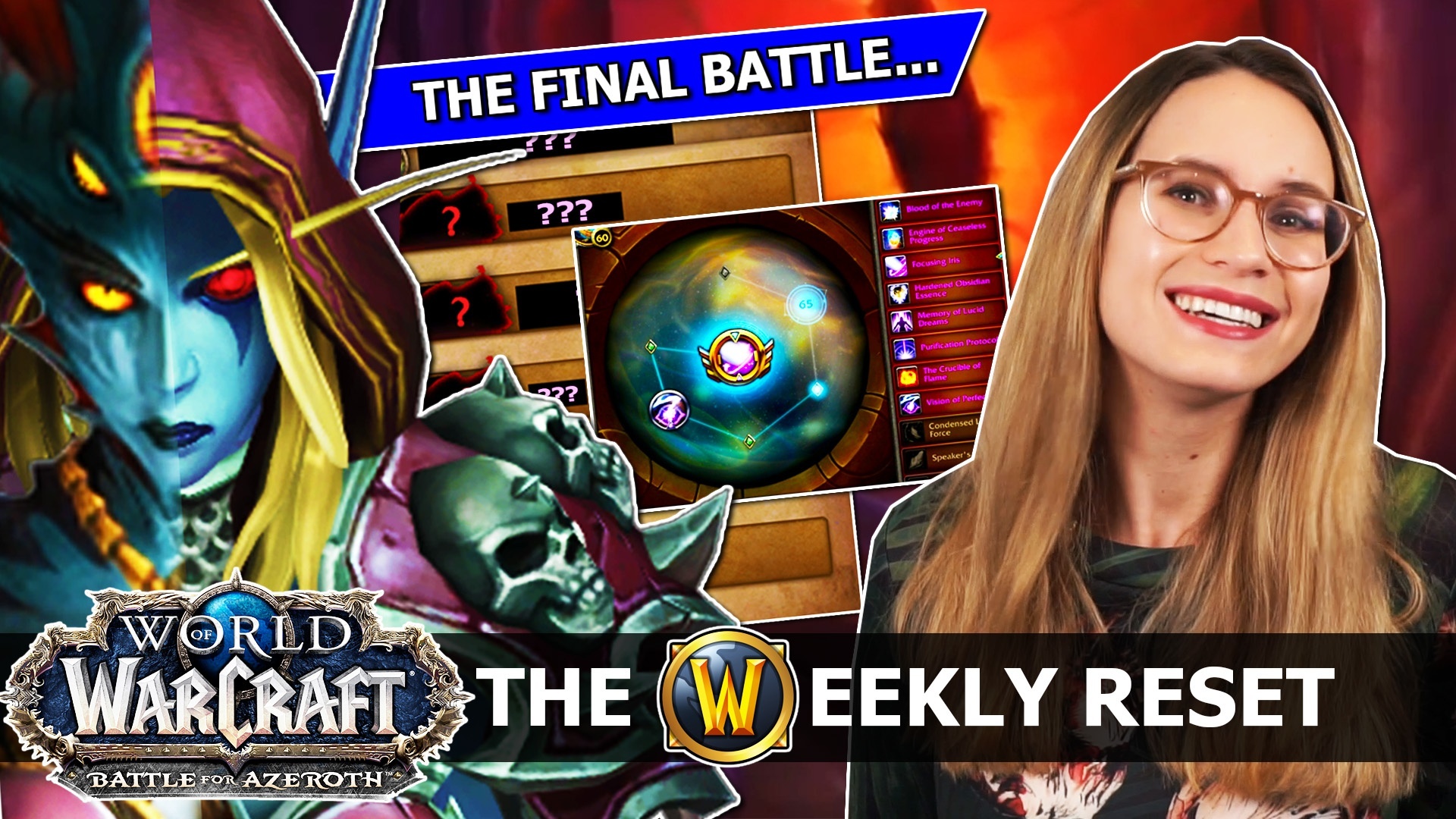 The Weekly Reset by Taliesin and Evitel - Final Boss of BFA Hints, Rise ...