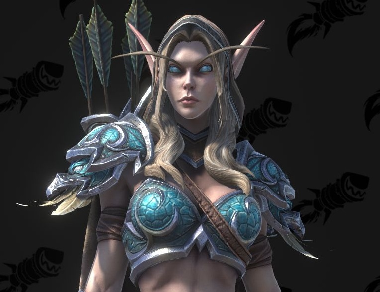 Warcraft III Reforged High Elf And Blood Elf Models Sylvanas Warcraft III Reforged High Elf And Blood Elf Models Sylvanas