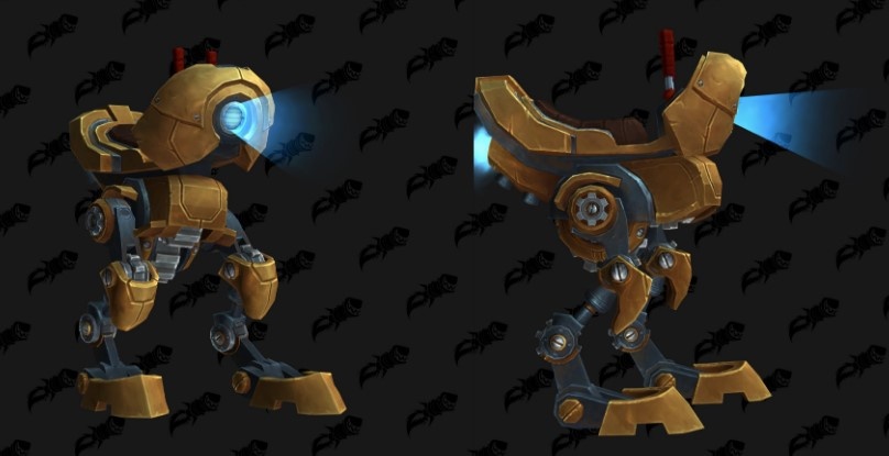 Visions of N'Zoth Mount Preview - Mechagon Mechanostrider - Wowhead News