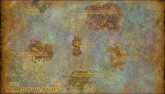 Shadowlands Alpha Build 34137 Updated Maps and Icons - World Map, Revendreth Mail and Plate Sets ...
