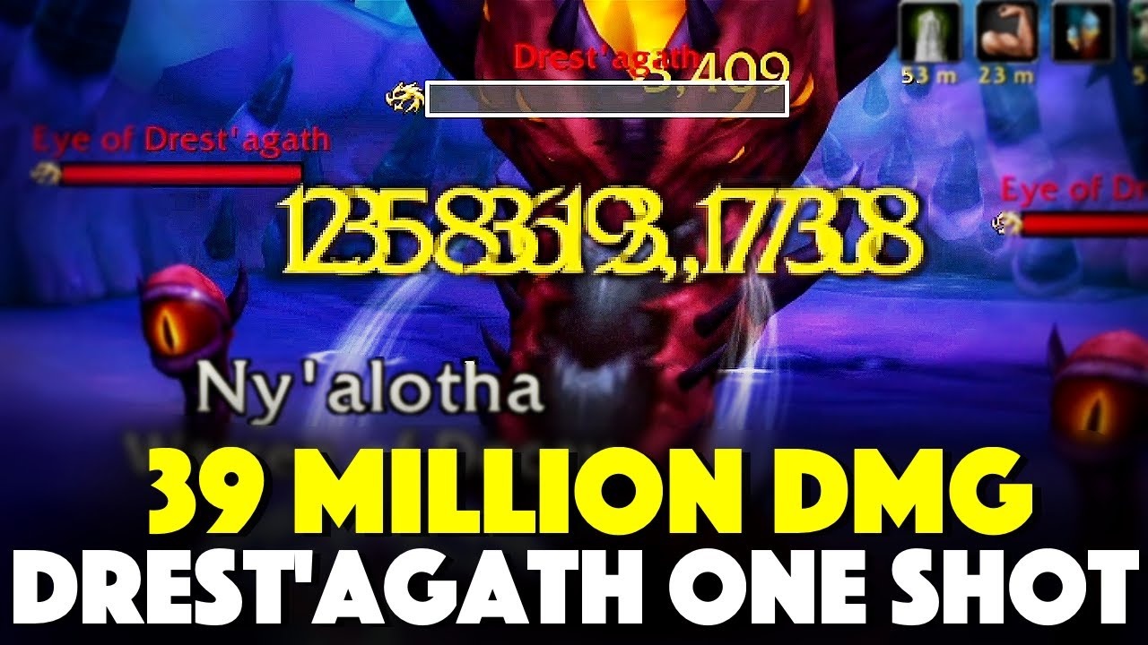 Rextroy One-Shots Drest'agath with 39 Million Damage Stormstrike ...