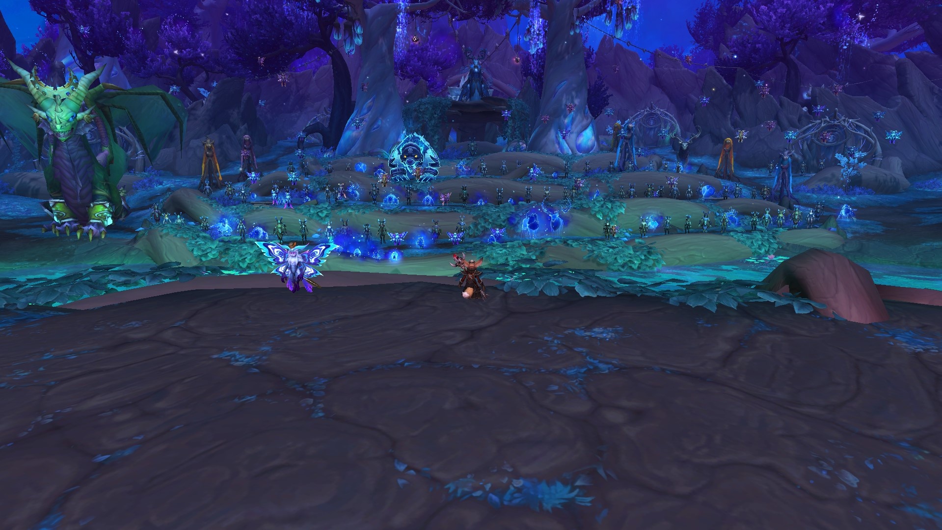 Night Fae Ampitheater - Relive Legion and Battle for Azeroth Events as ...
