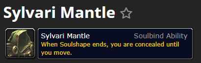Get Shadowmeld Through Night Fae Covenant Soulbinds in Shadowlands ...