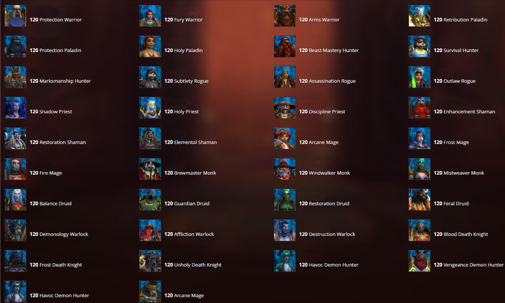 One of Every Specialization - Leveling 36 Characters before Shadowlands ...