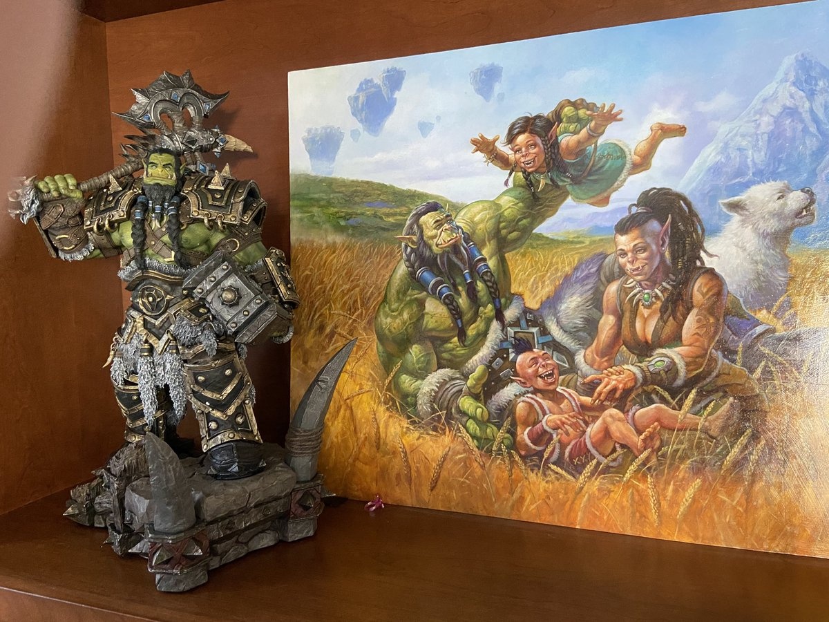 Blizzard Sends Chris Metzen Thrall Statue - Wowhead News