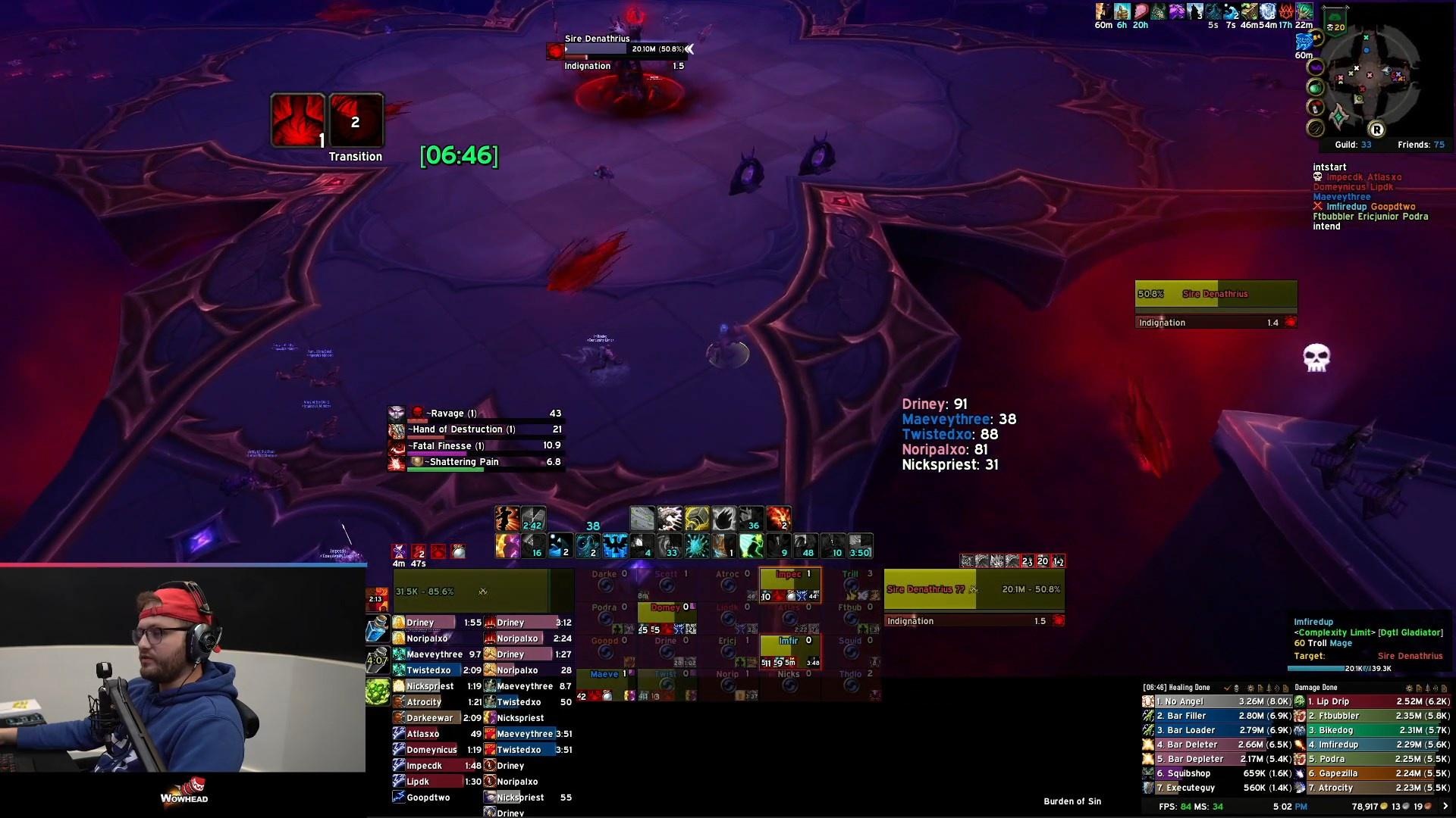 Complexity Limit Reaches the "Secret Phase" on Mythic Denathrius ...