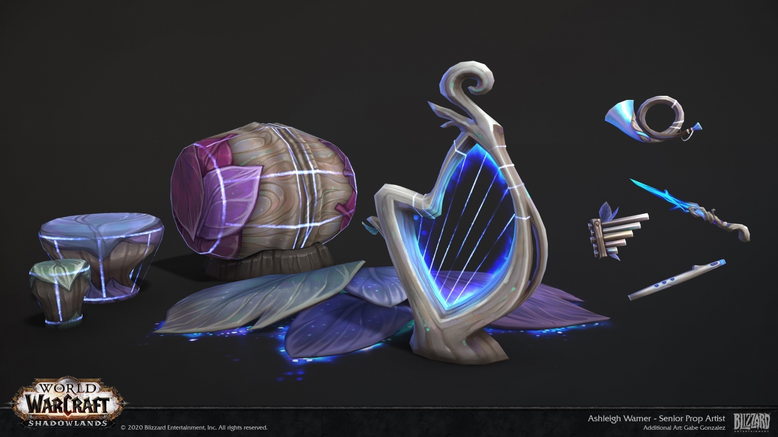 Shadowlands Art Blast: Ardenweald and Bastion Props with Senior Prop ...