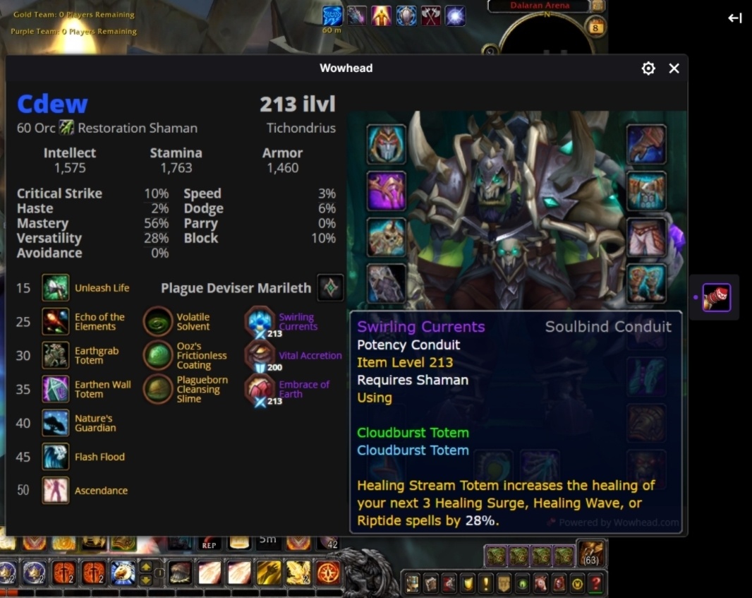 View Soulbinds and Conduits with the Wowhead Twitch Extension - Wowhead ...