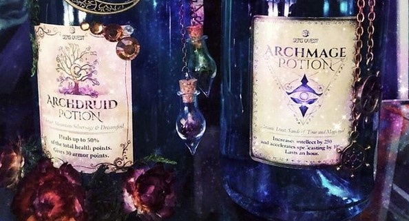 Fan Artist Creates World of Warcraft Inspired Potions for Real Life ...