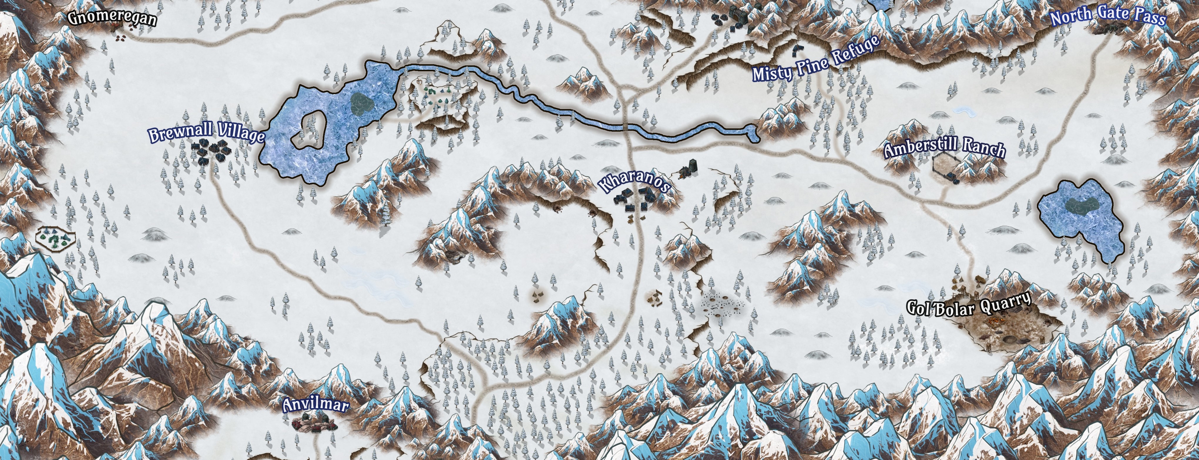 D&D 캠페인을 위해 워크래프트 팬이 만든 더 많은 지도 - 와우헤드 뉴스