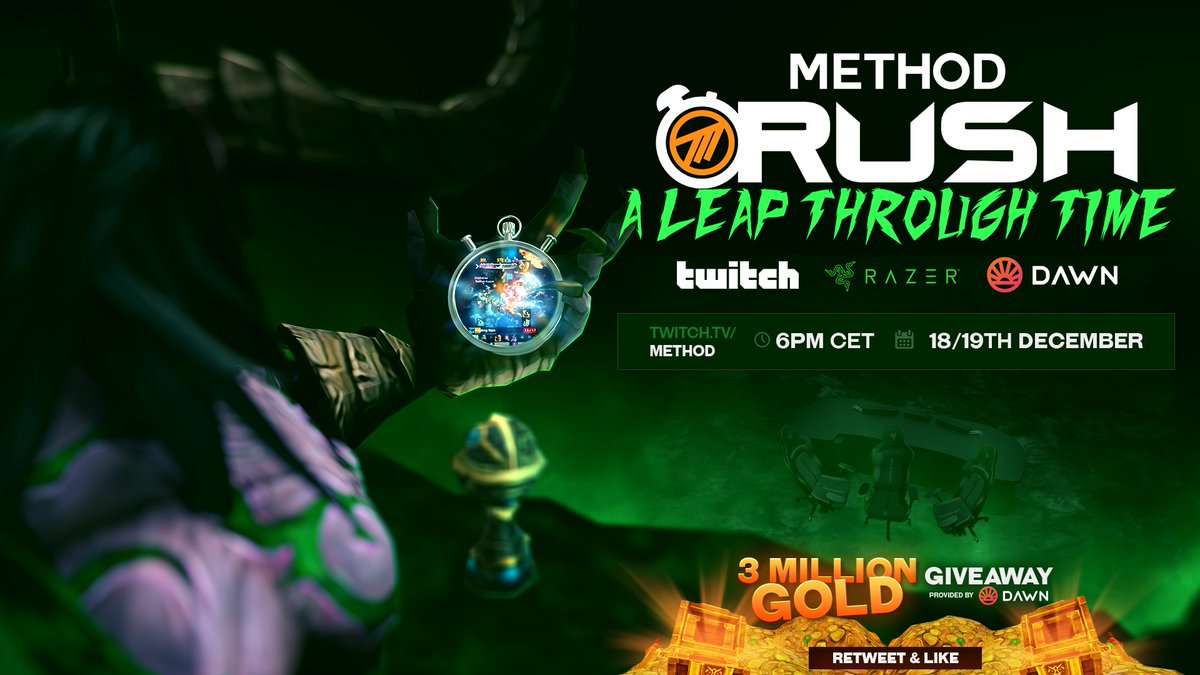 Method Rush: A Leap Through Time - Mythic+ Speedrunning Event Signups ...
