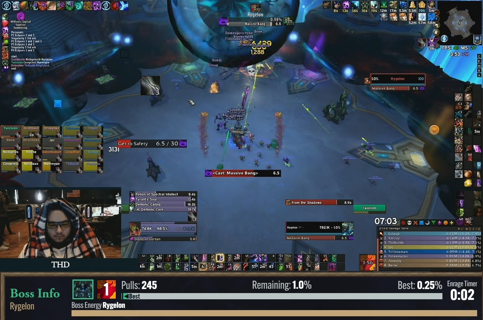 World Second Mythisch Rygelon-Kill durch Liquid Im Mausoleum der Ersten ...