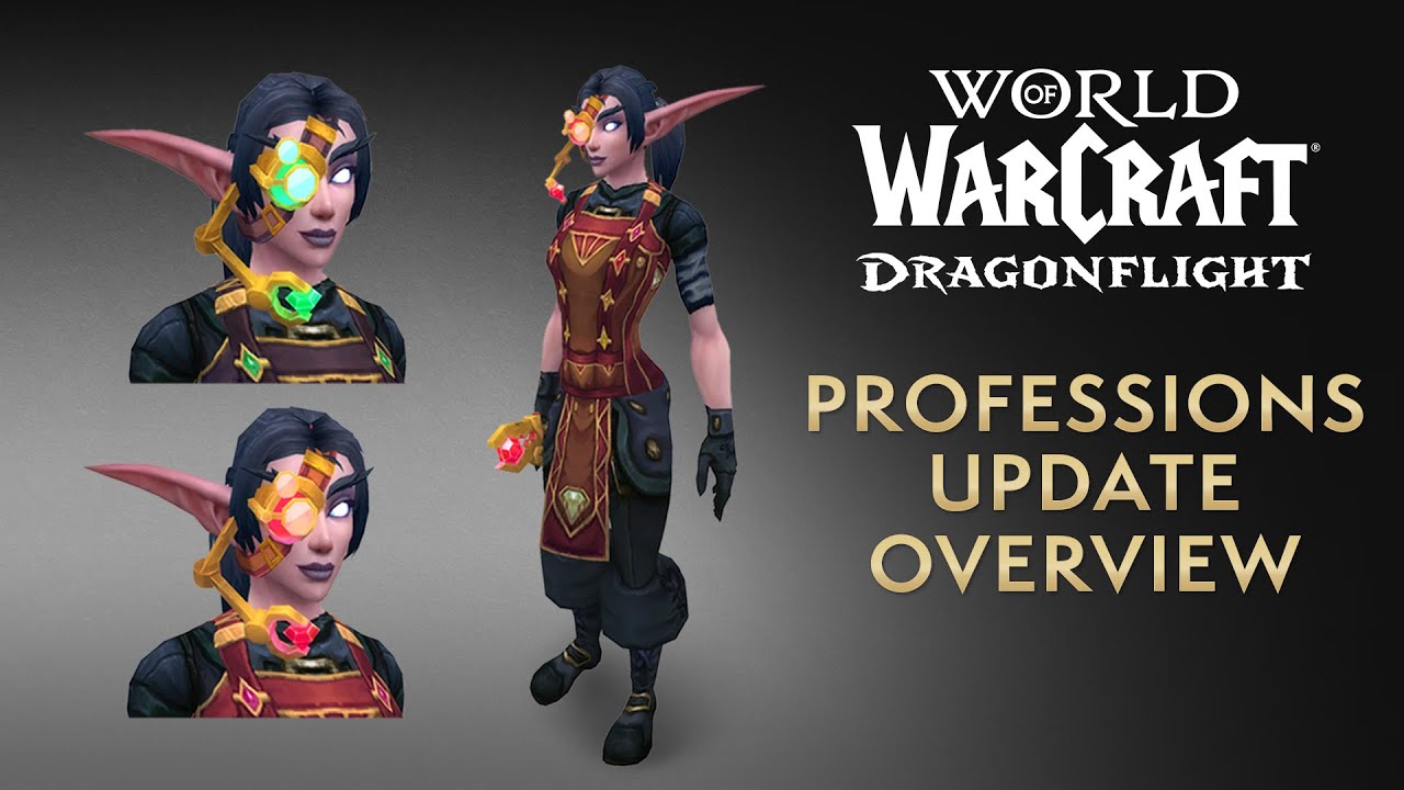 Profession System Revamp in Dragonflight Expansion 10.0 - Wowhead News
