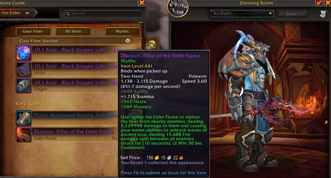 Djaruun, Pillar of the Elder Flame - Unleash Waves of Lava with a New Aberrus Raid Polearm ...