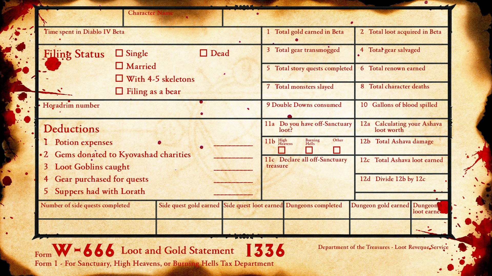 Death and Taxes - Diablo Twitter Reminds US Players About Tax Day ...