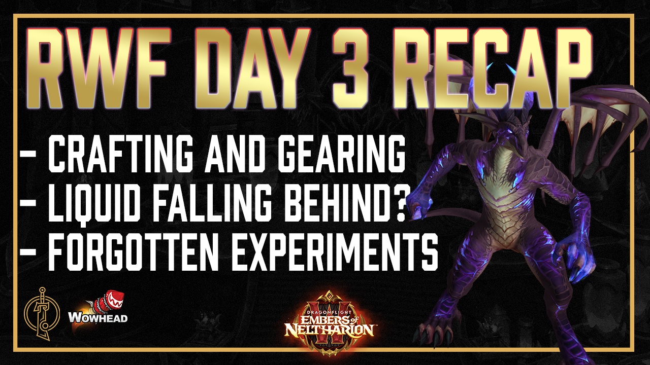 Aberrus Race to World First Day 3 Recap - Wowhead News