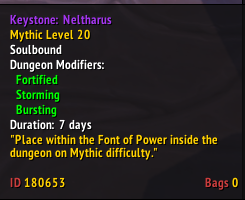 Fortified, Storming, Bursting - Mythic+ Affixes Week 6 - Wowhead News
