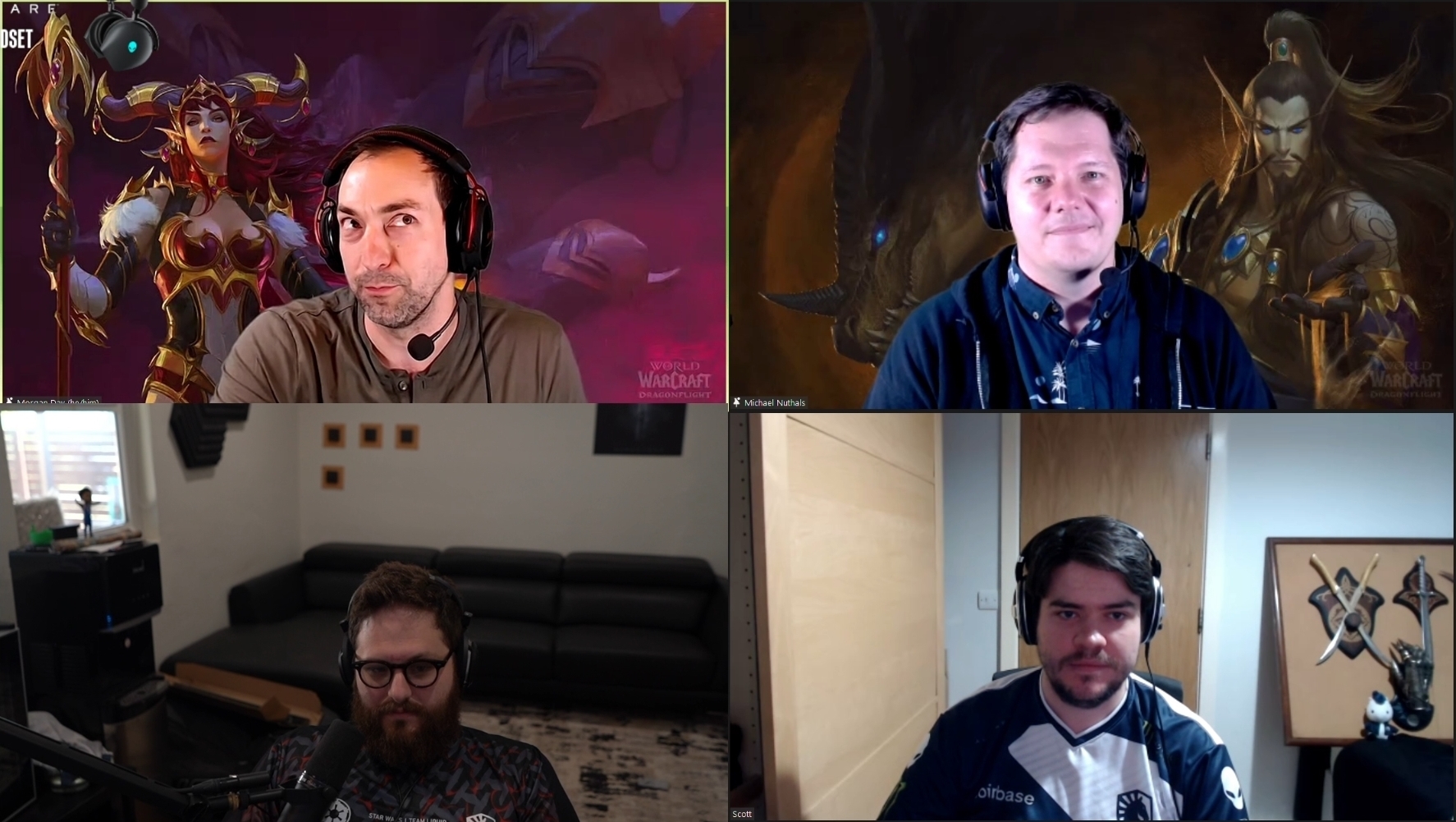 Liquid Maximum의 모건 데이 및 마이클 누탈스 인터뷰 - 아베루스 이후의 와우 - 와우헤드 뉴스