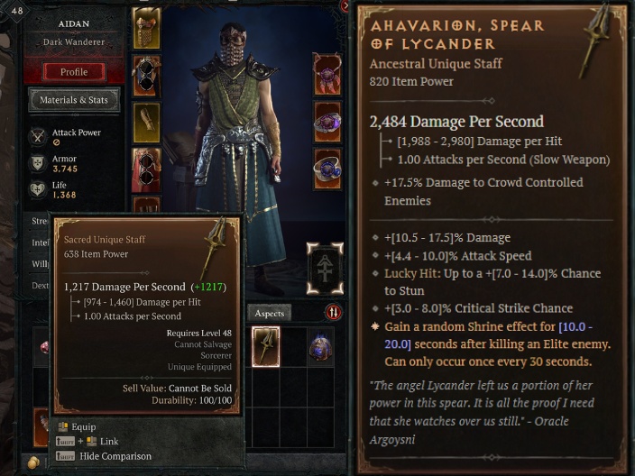 Placeholder Staff With No Stats Has Been Disabled - Wowhead News