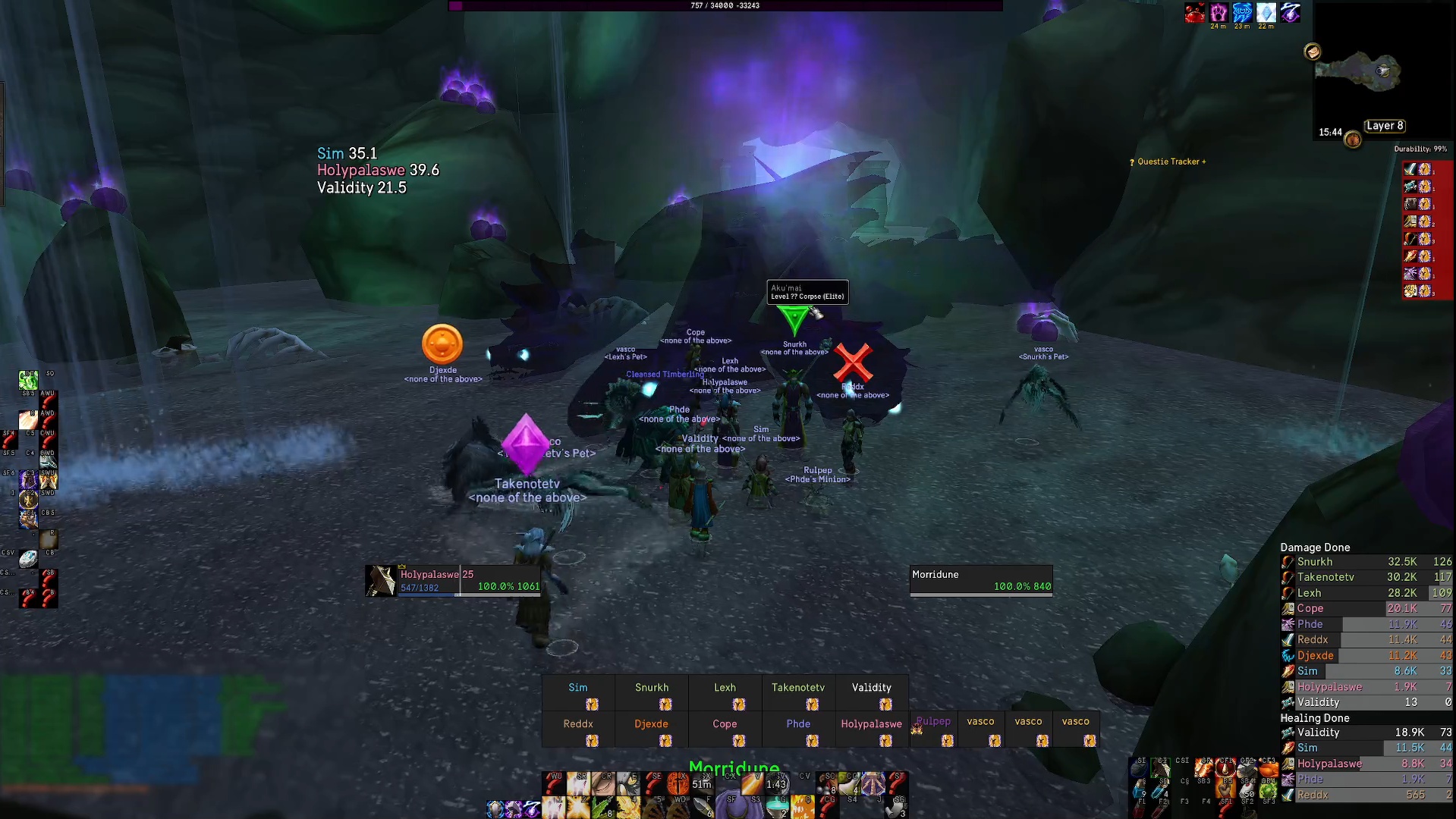 None of the Above가 세계 최초로 디스커버리 시즌 검은심연 나락 정복 - 와우헤드 뉴스