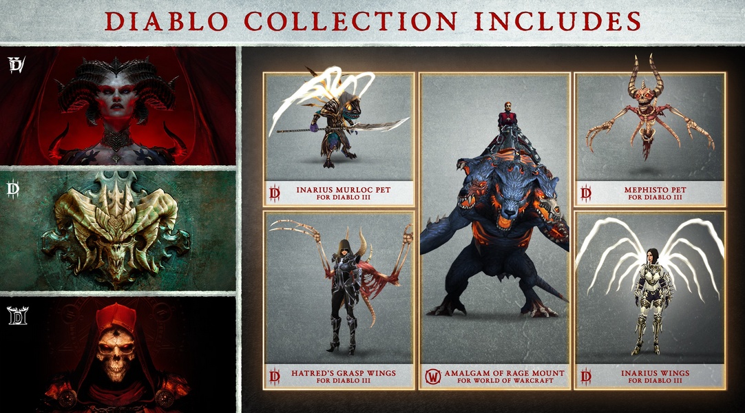 Diablo 4 40% Off Until 1/1/24, Diablo Collection Released - Blizzard ...