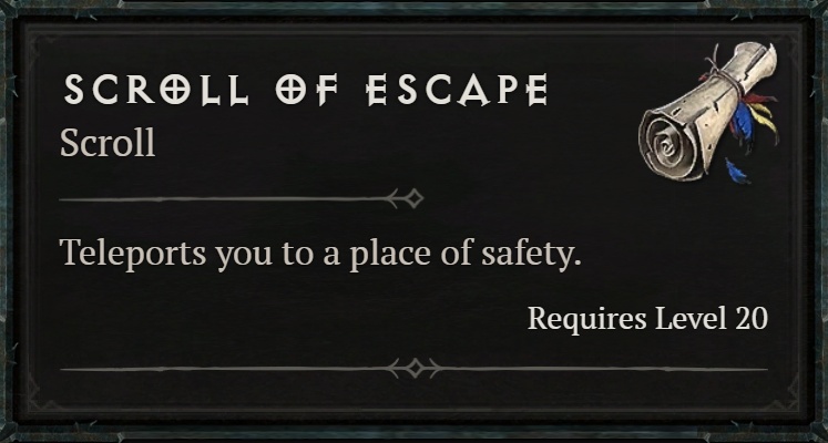 Scrolls of Escape Receiving Upgrades in Diablo 4 Season 3 - Noticias de ...