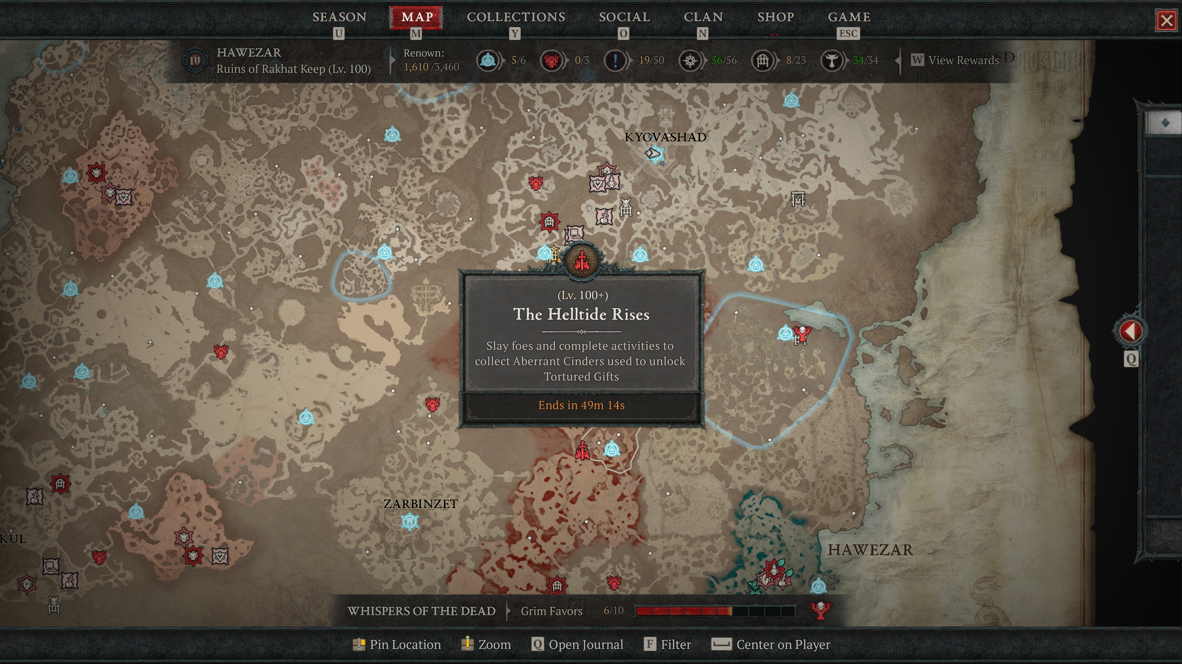 Event Timers Visible on World Map - Diablo 4 Season 3 - Wowhead News Event Timers Visible on World Map - Diablo 4 Season 3 - Wowhead News