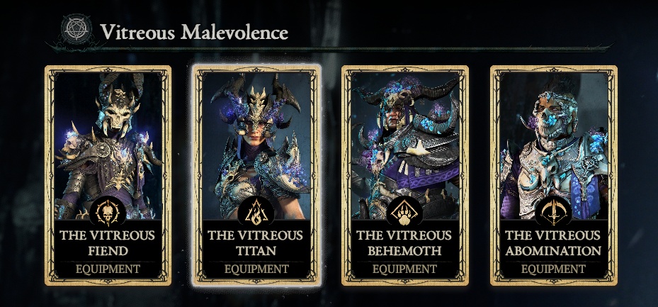 Vitreous Malevolence Collection - New Matching Class Cosmetics in ...