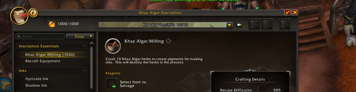 Concentration Stat Limit Raised to 1,000 in The War Within Beta ...