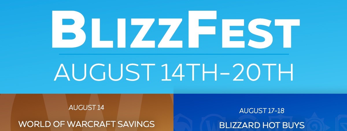 BlizzFest Begins on the Blizzard Gear Store - WoW Sale Today August ...