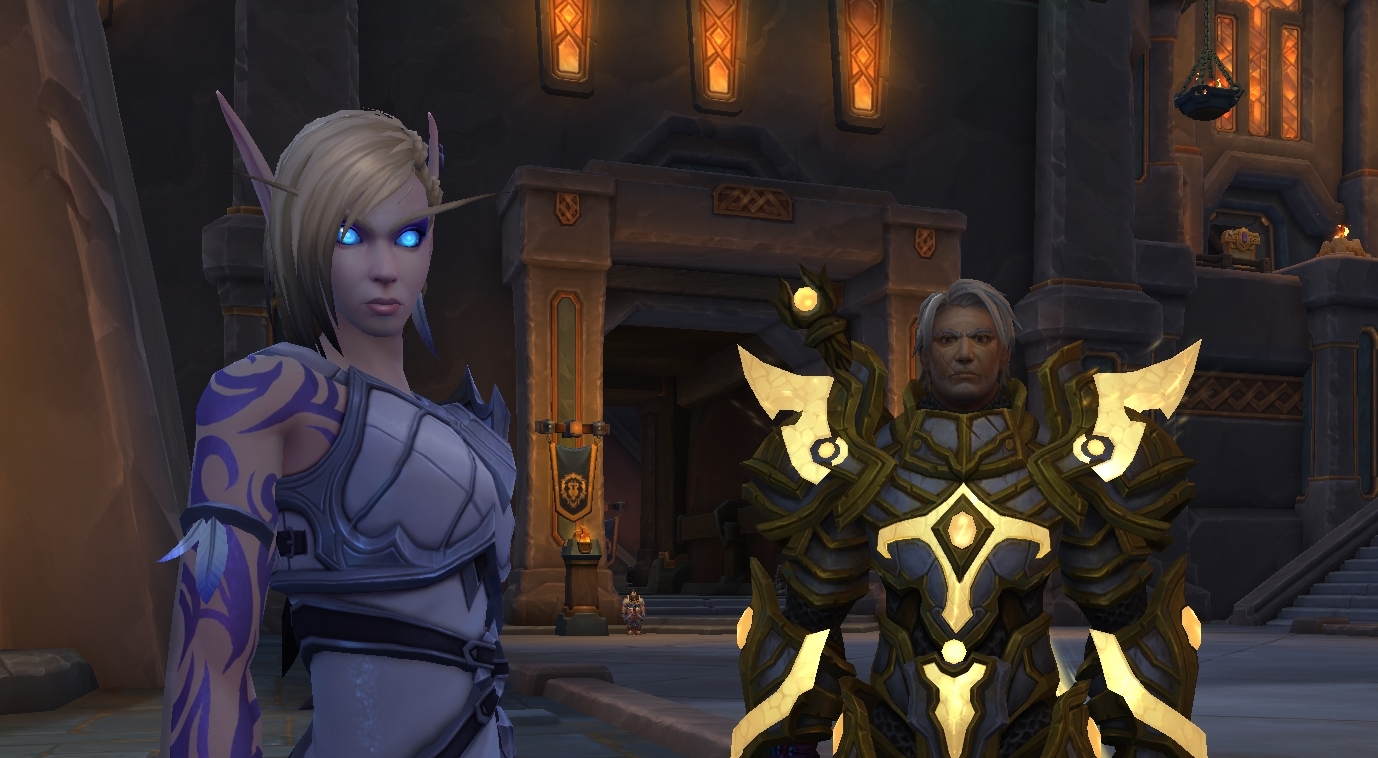 Alleria and Turalyon Stay a While and Listen - Reunion in the Max Level ...