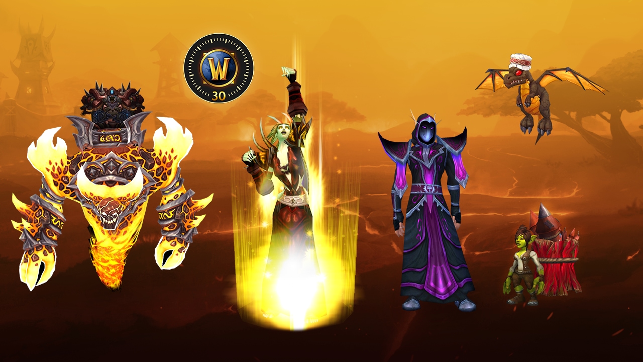 Save 30% on the Blazing Heroic Pack and Blazing Epic Upgrade in Cataclysm Classic - Wowhead News