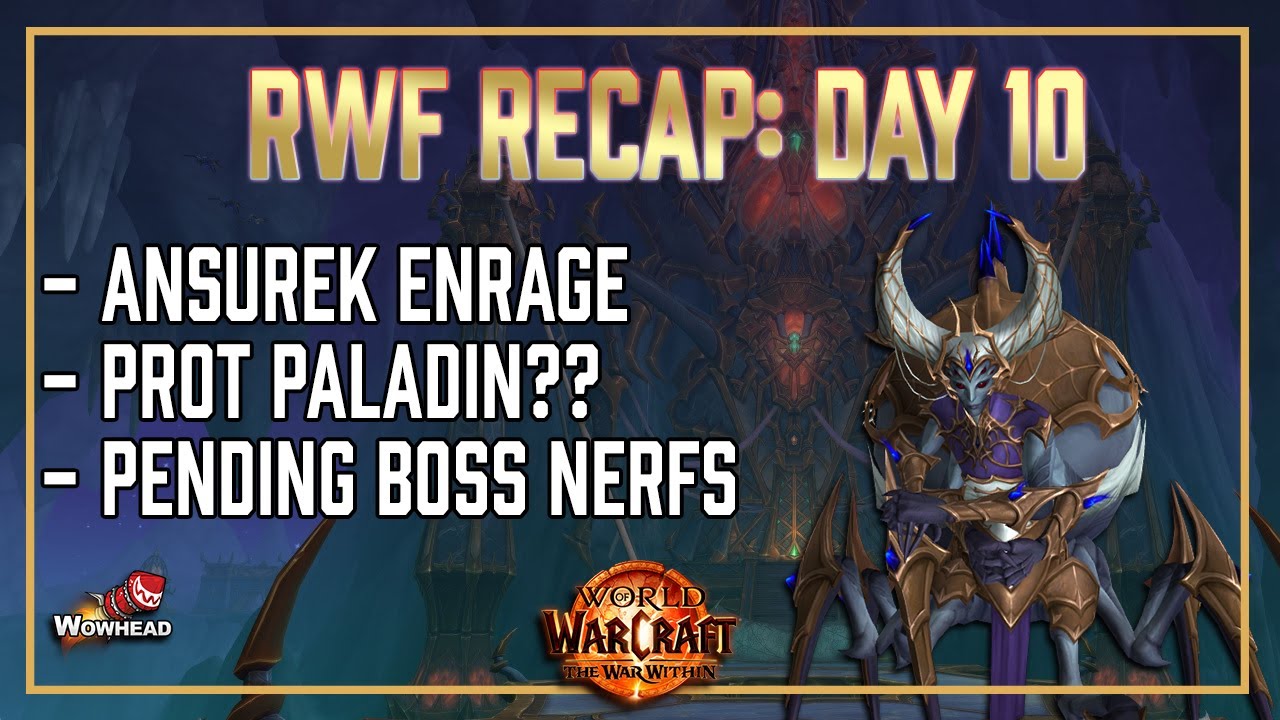 Nerub-ar Palace Race to World First Day 10 Recap - Ansurek Phase 3 ...