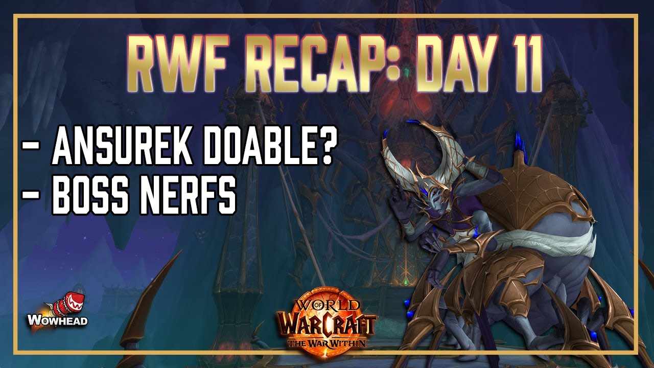Nerub-ar Palace Race to World First Day 11 Recap - Ansurek Enrage, Boss ...