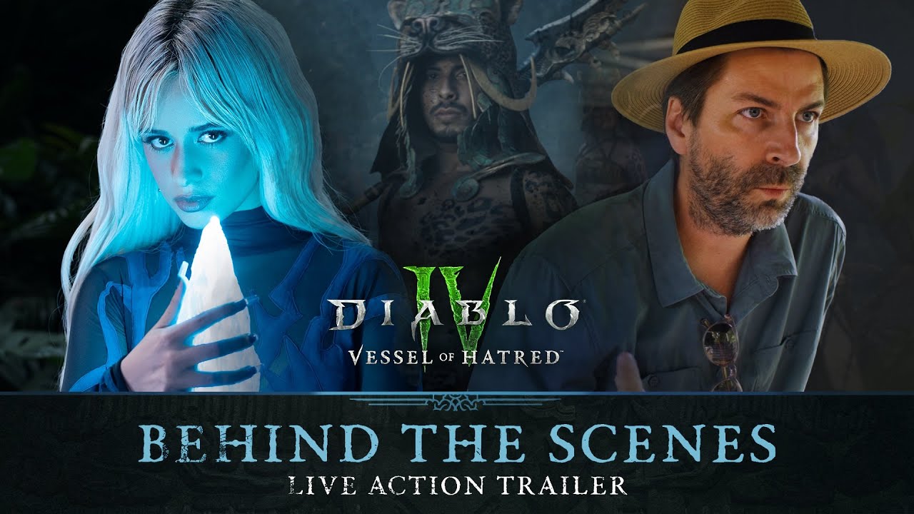 Diablo 4: Vessel of Hatred - Making Of: Launch Live Action Trailer - Wowhead News