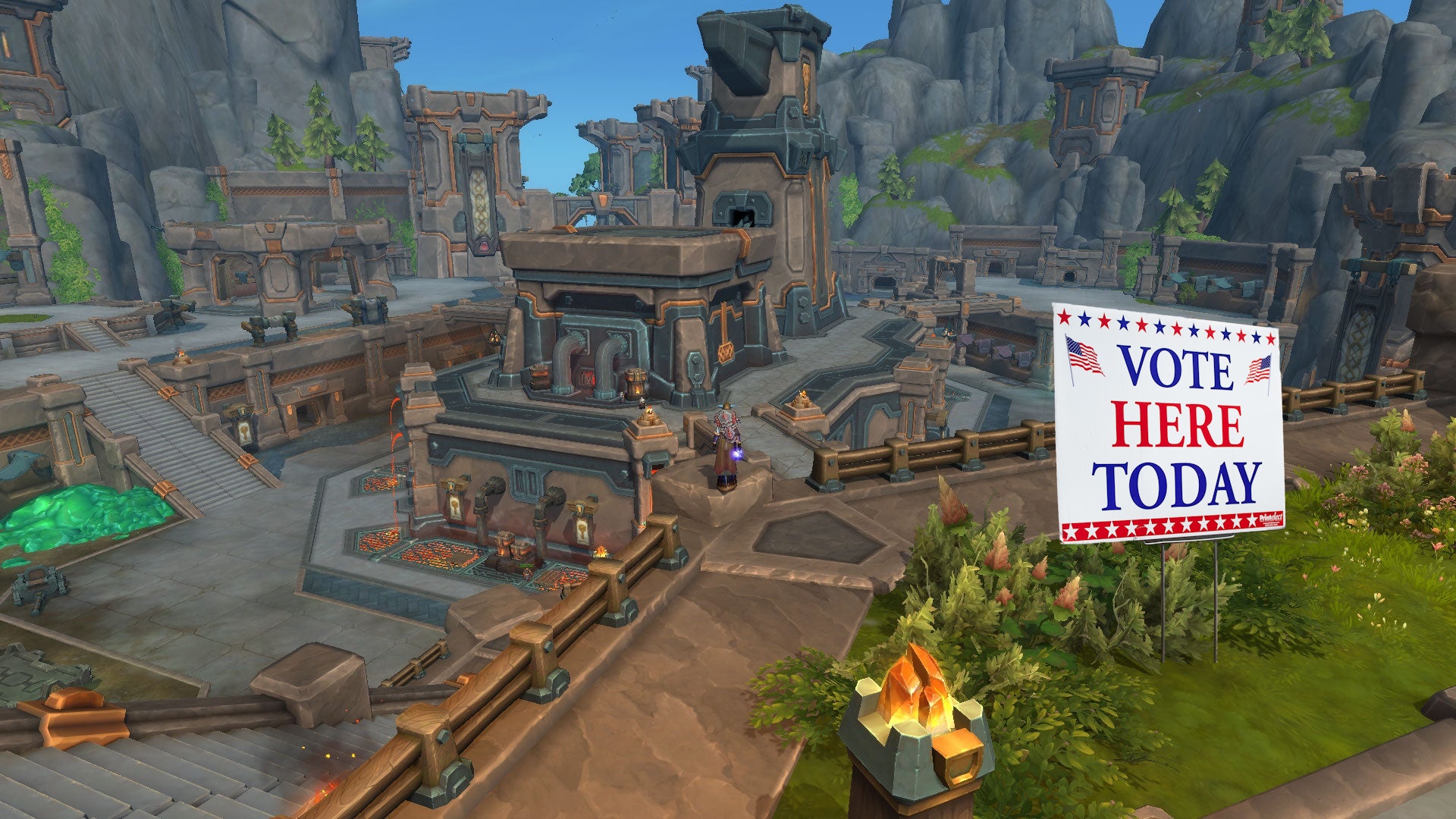 Kamala Harris Campaign Live from Azeroth - Presidential Rally ...