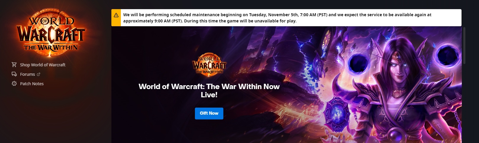 2-Hour Scheduled Maintenance During November 5th Reset - GameRifts