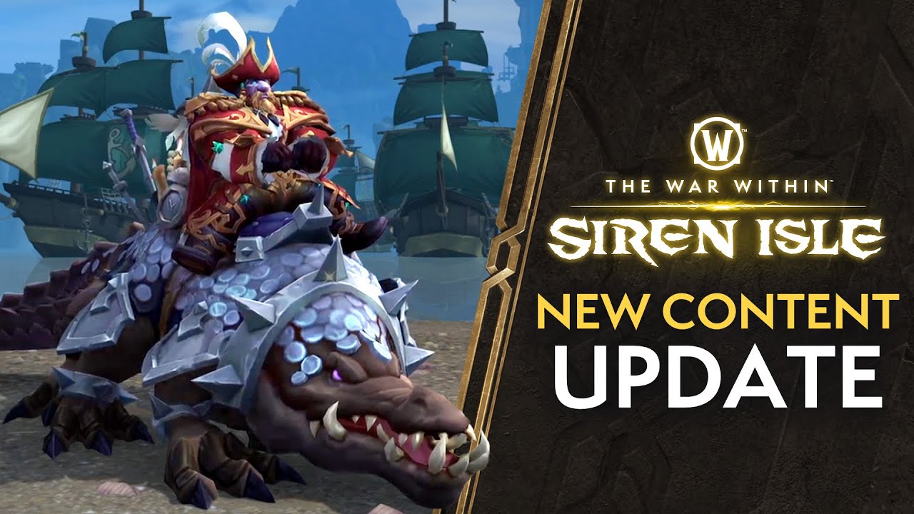 Alles Neue in Patch 11.0.7 - Neues Vorschauvideo auf die Sireneninsel ... Alles Neue in Patch 11.0.7 - Neues Vorschauvideo auf die Sireneninsel ...
