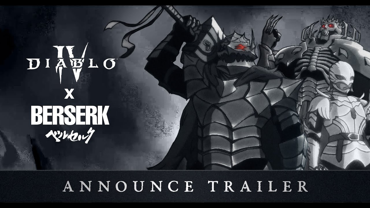 Guts, Griffith, and the Skull Knight Slay Demons in the Diablo 4 x Berserk Animated Trailer ...