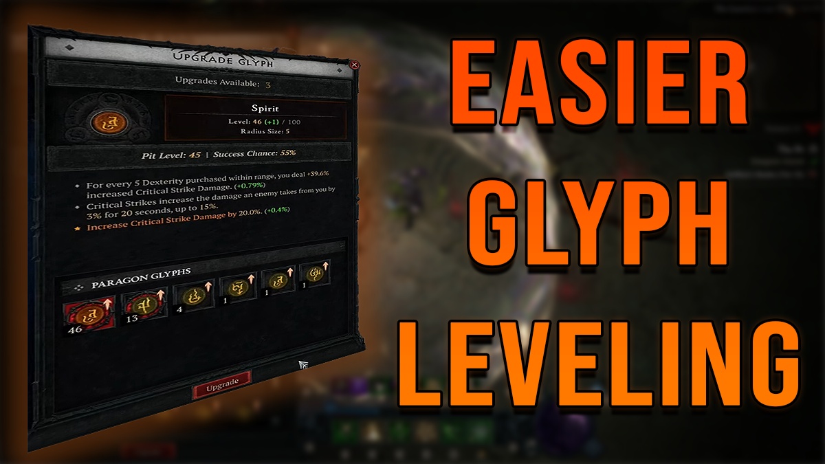 Upgrading Glyphs Will Get Easier in D4 Season 8 - Wowhead News