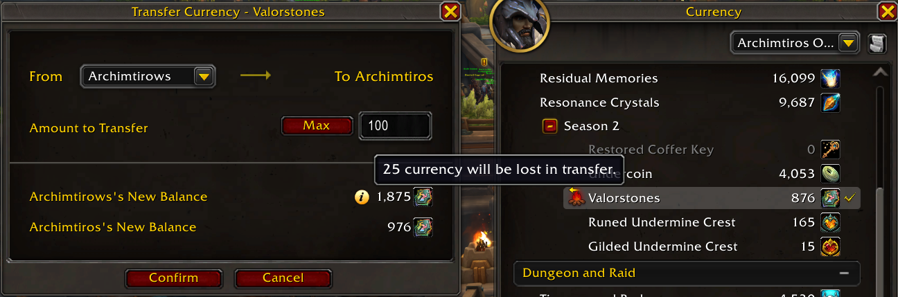 Turboboost: Tapferkeitssteine werden mit 25%-Strafe ...